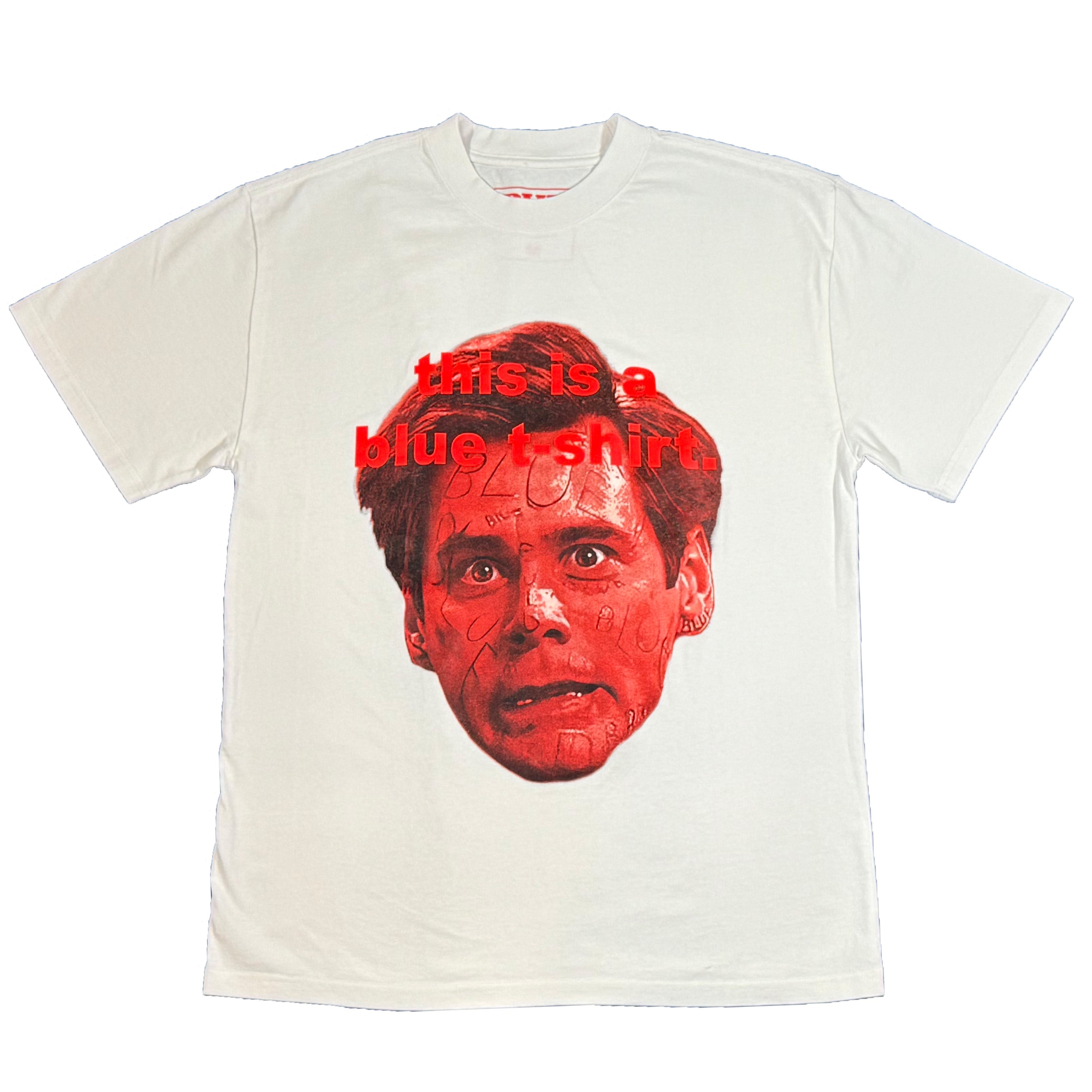 Liar Liar T (White) – Blue Tshirt